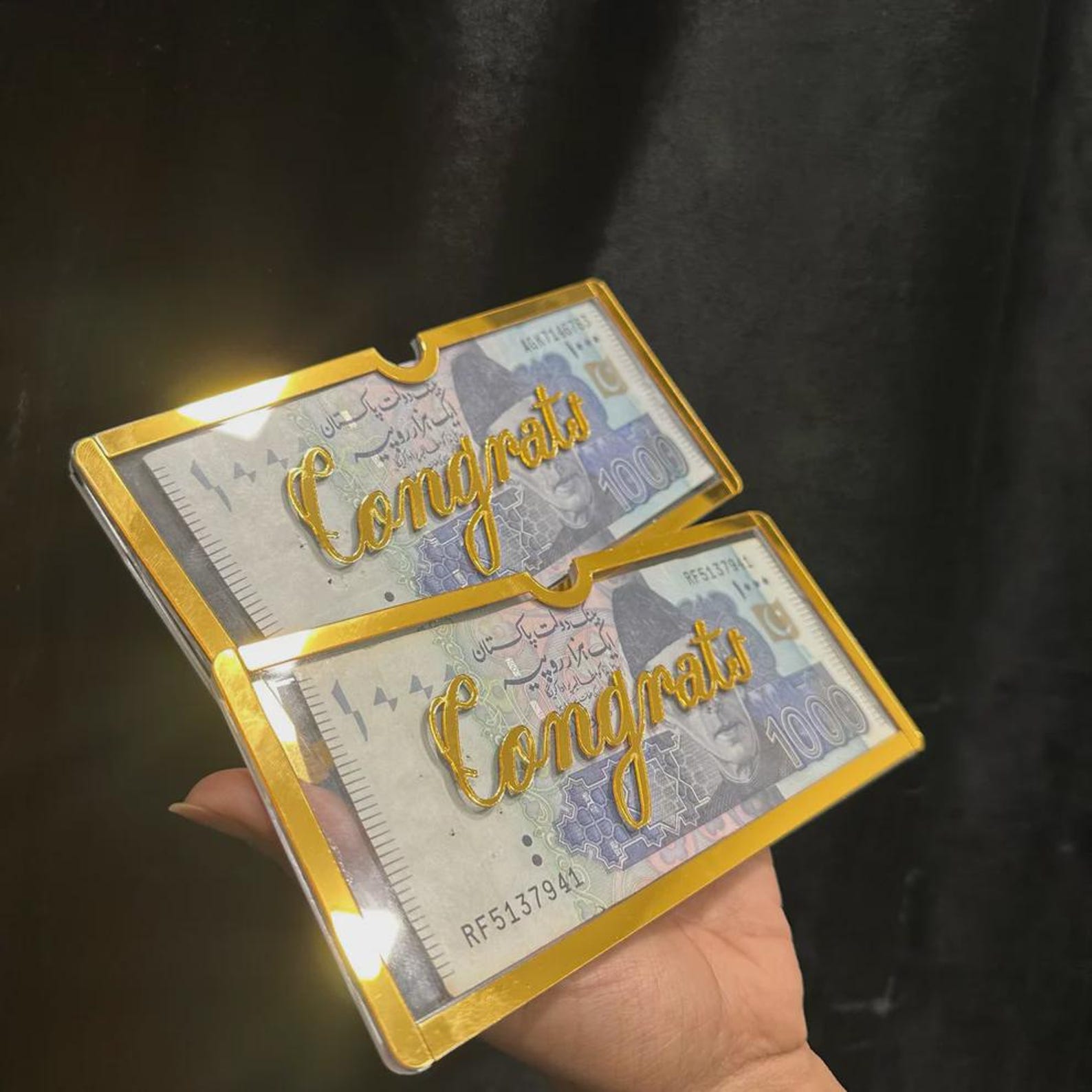 Acrylic Wedding Gift Envelope – Elegant Greeting & Money Holder for ...