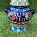 Handmade Ceramics Jar Pakistani Blue Pottery Jar Traditional Vase ...