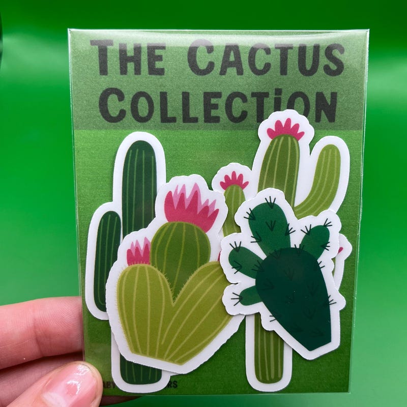 Cactus Decal - Etsy