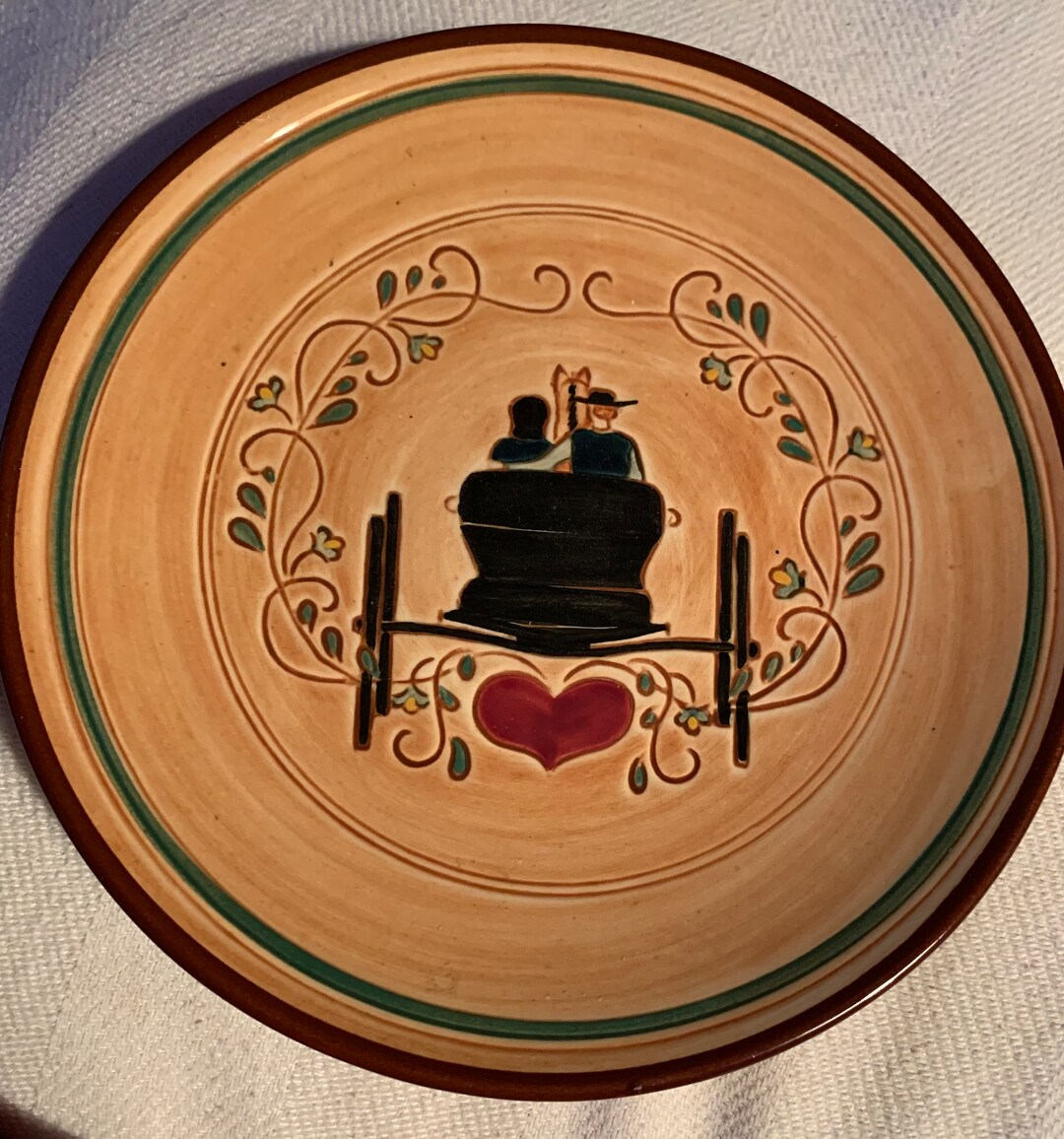 Pennsbury Pottery Decorative Plate - Etsy