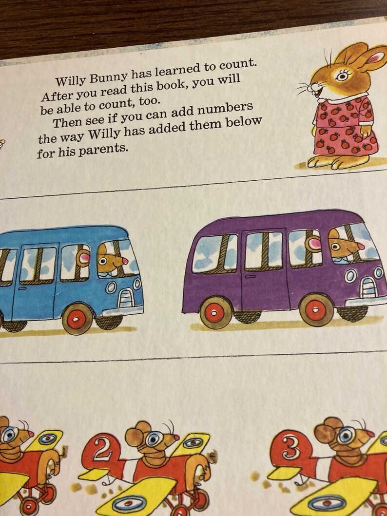 Richard Scarry's Best Counting Book Ever - Etsy