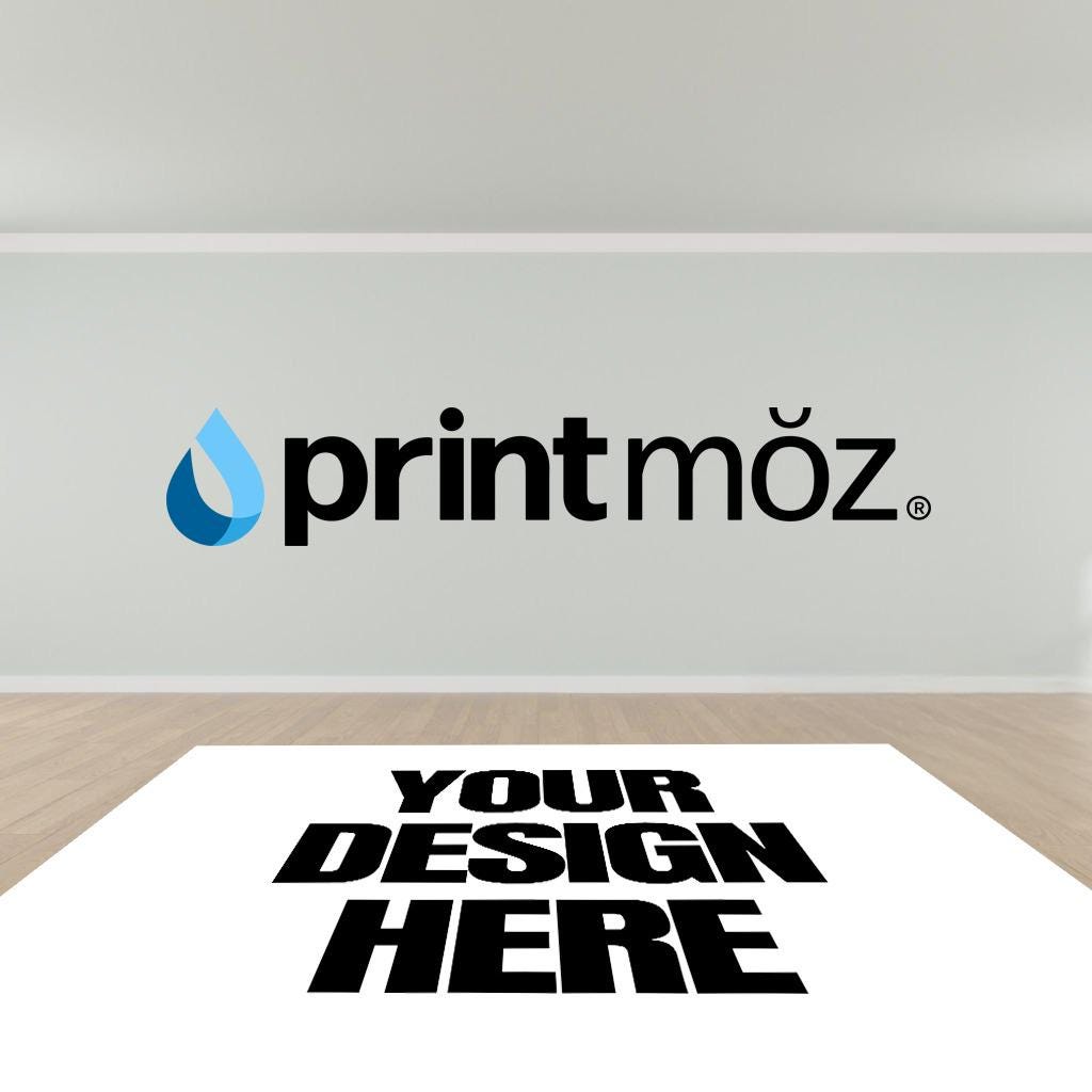 Custom Floor Decal • Personalized Floor Wrap • Event Floor Decal ...