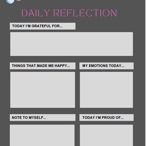 Printable Self-care Journal | Mental Health Planner | Daily Wellness ...