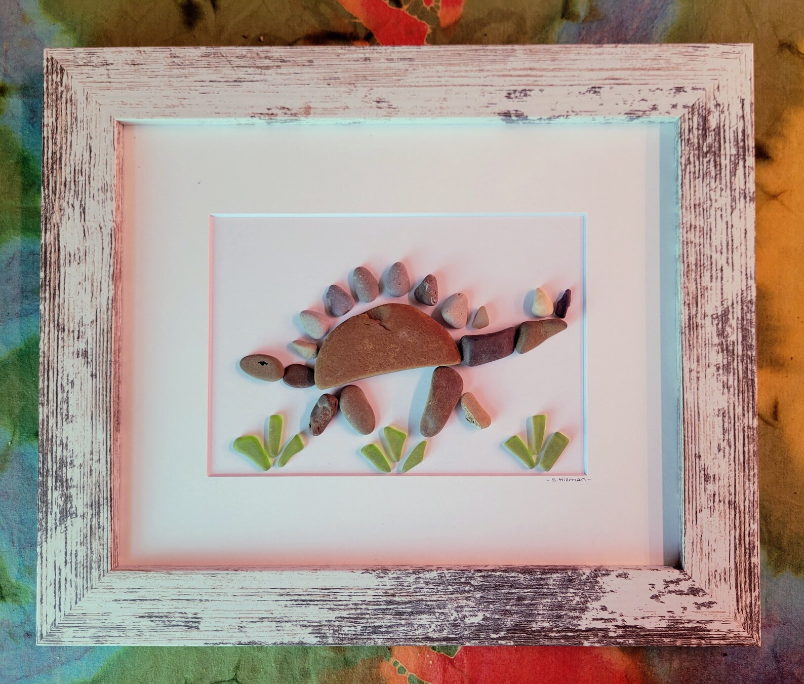 Dinosaurs Rock! - Stegosaurus Pebble Art -gifts for Children, Awesome ...