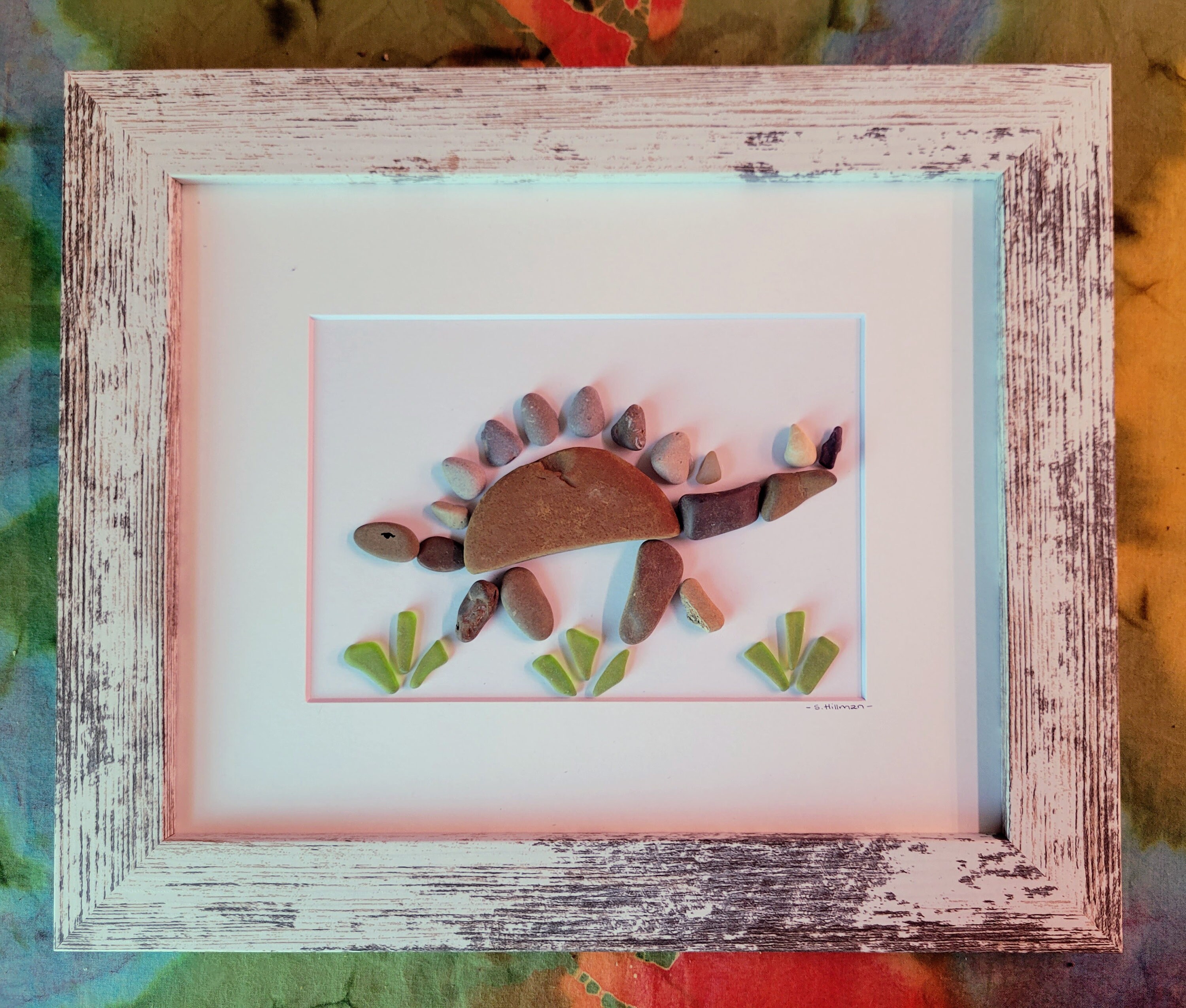 Dinosaurs Rock! - Stegosaurus Pebble Art -gifts for Children, Awesome ...