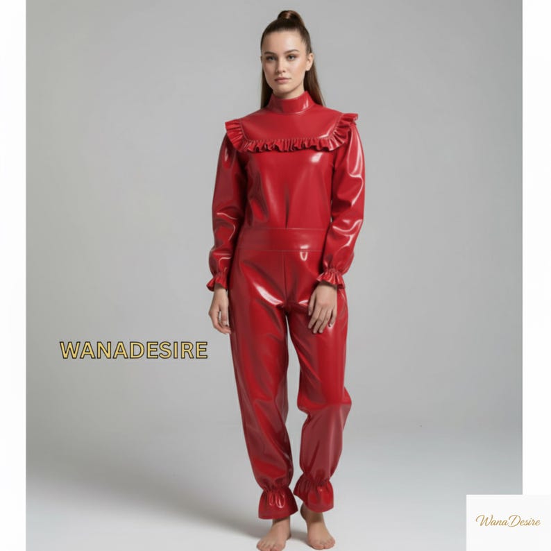 Shiny Romper – PVC Jumpsuit Catsuit XS to 6XL - Etsy Canada