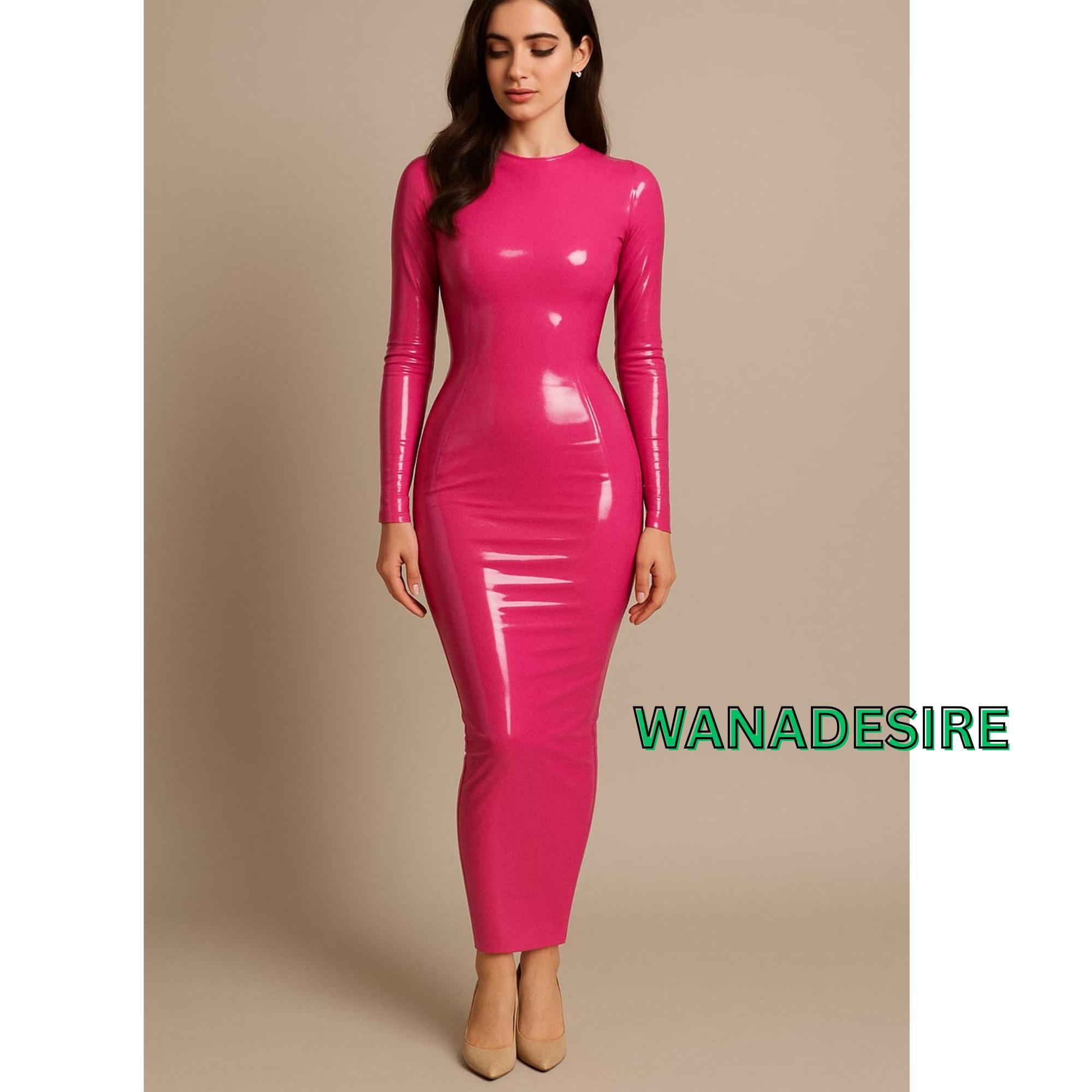 PVC Hobble Dress - Bodycon Outfit, Handmade, XS to 6XL - Etsy