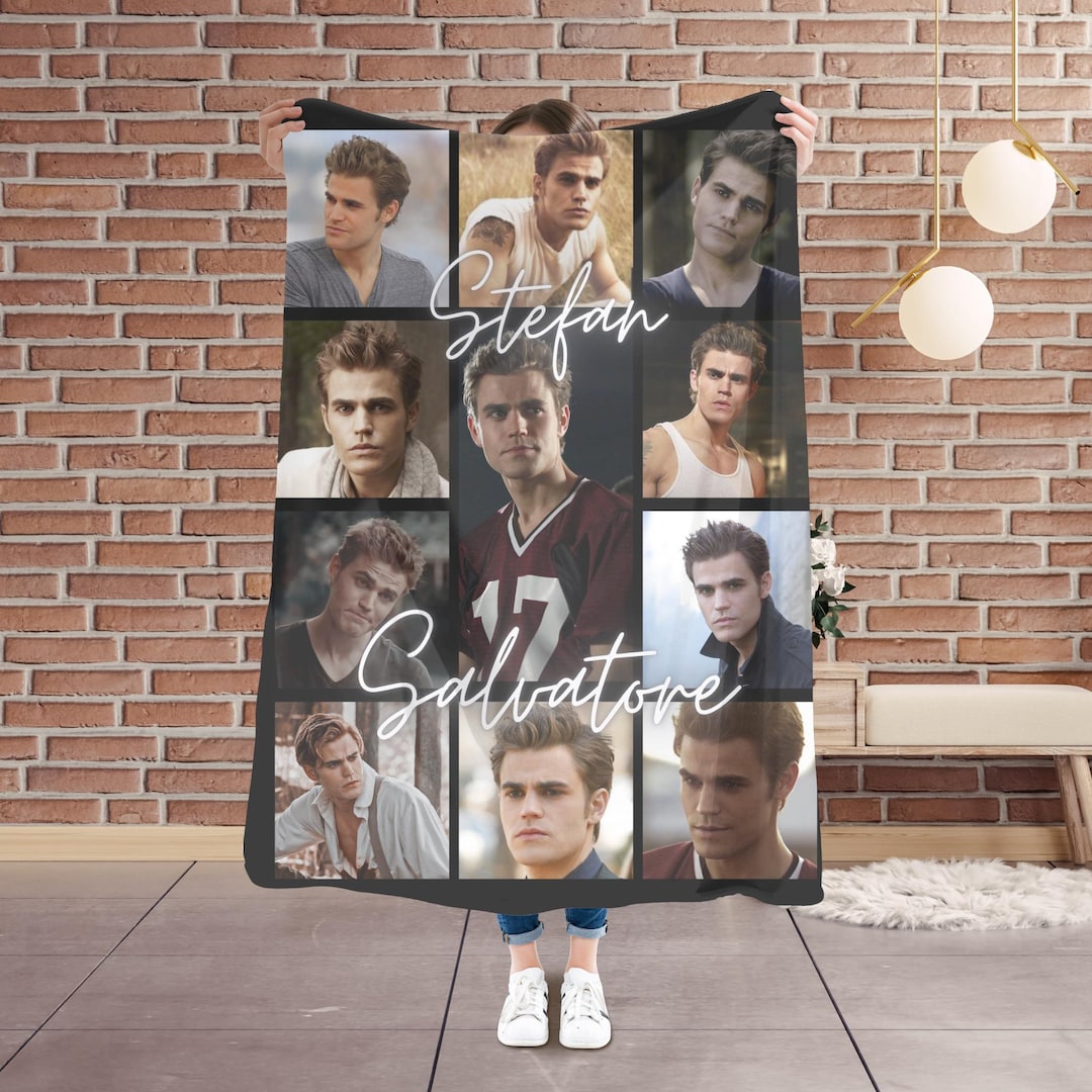 Stefan Salvatore Blanket, Vampire Diaries Throw, TVD Blanket, Mystic ...