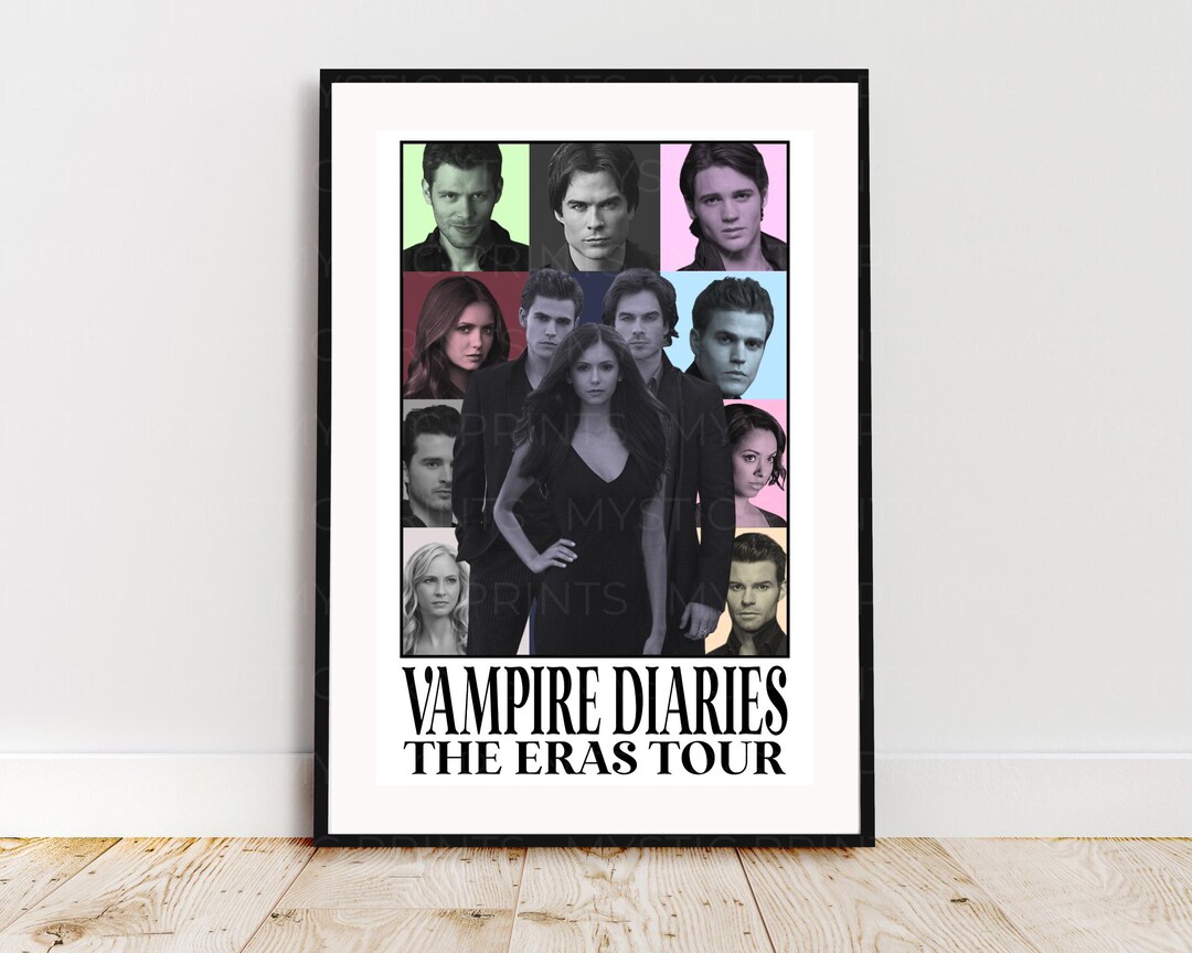 The Vampire Diaries Eras Tour Printable Poster, Digital Download ...