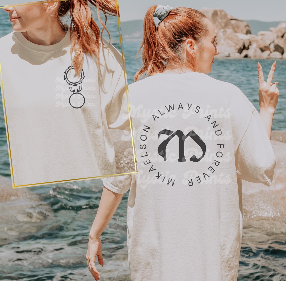 Vampire Diaries Shirt | Hybrid Symbol Shirt | Mikaelson Crest Always ...