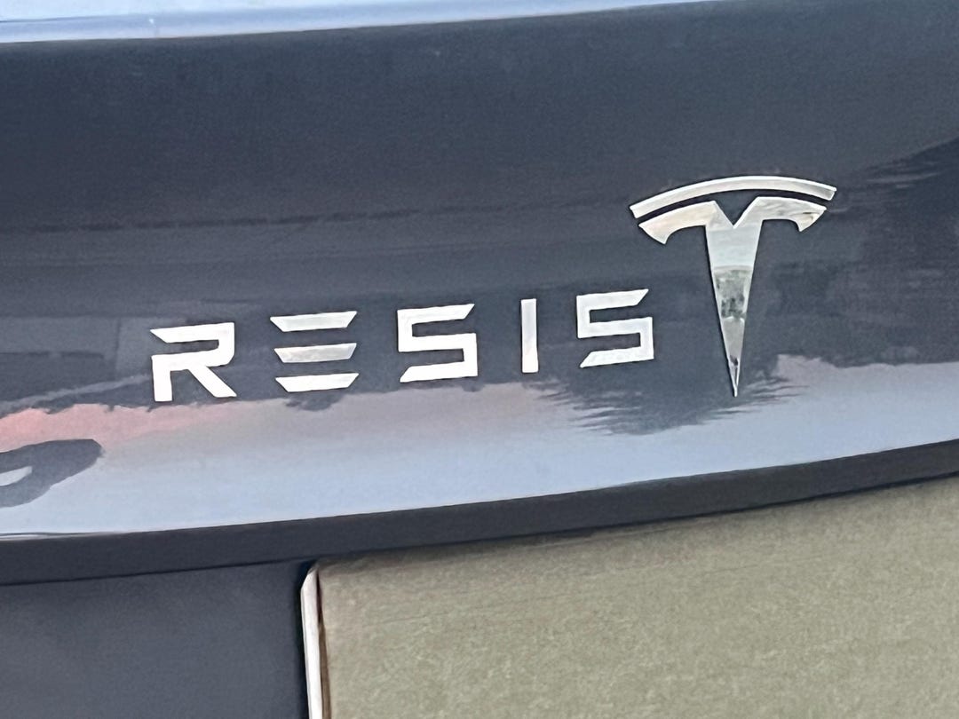 Anti-musk "resis" Flexible and Thin Magnetic Decals. ****your Purchases ...