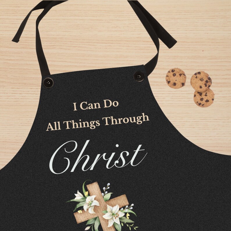 Personalized Bible Verse Apron Christian Kitchen Gift - Etsy
