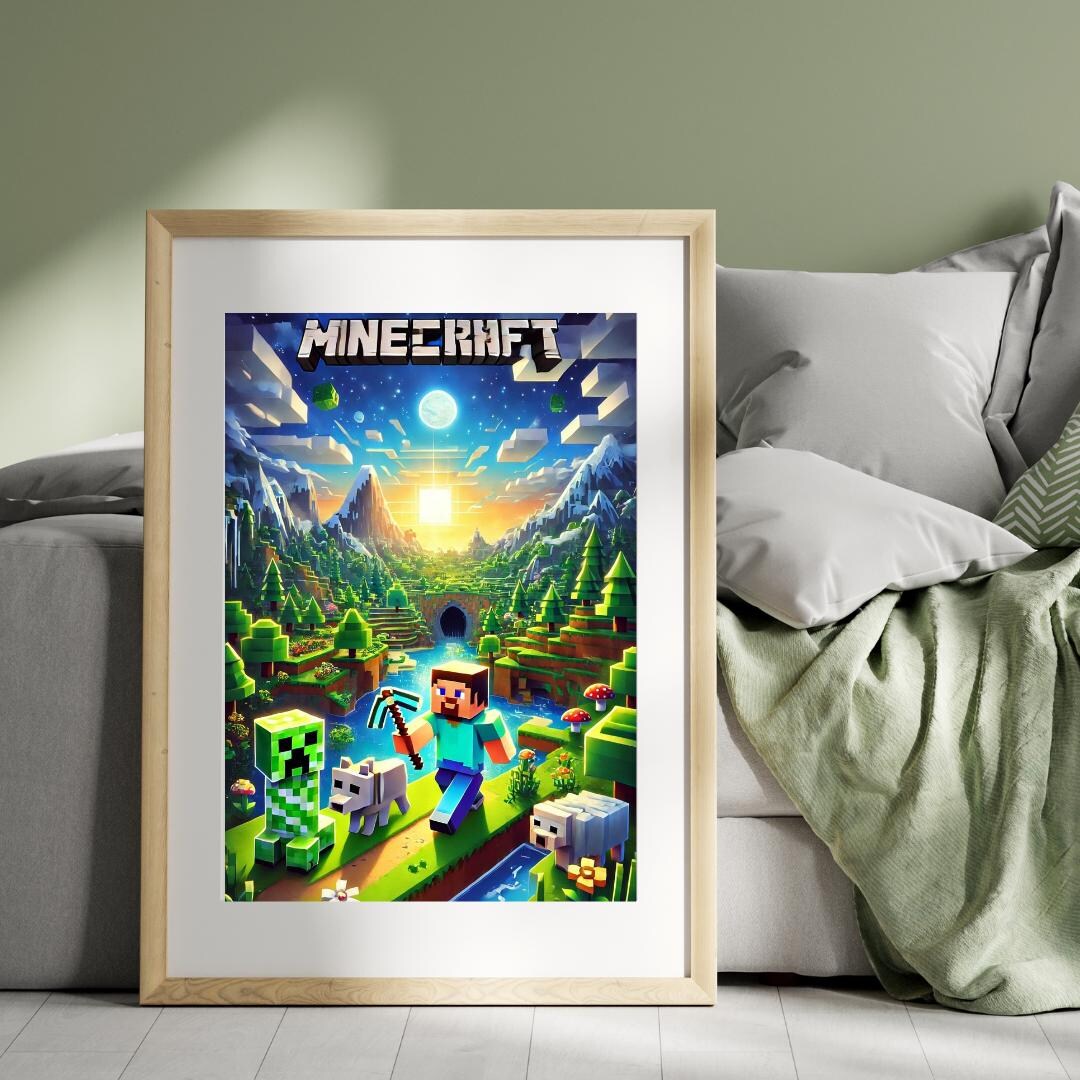 Cuadro de Minecraft - Póster de Minecraft - Minecraft - Descarga ...