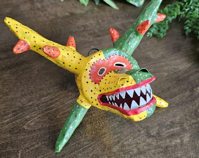 Puerto Rico Vejigante Mask, Colorful Carnival Mask, Small Papier Mâché ...