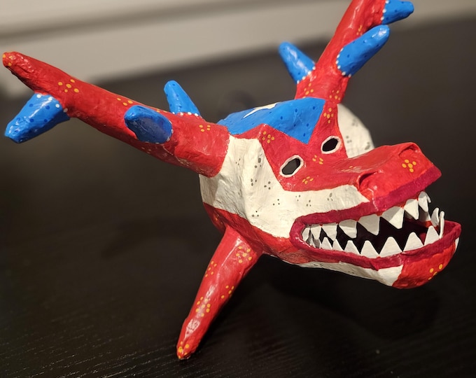 Puerto Rico Vejigante Mask, Colorful Carnival Mask, Small Papier Mâché ...