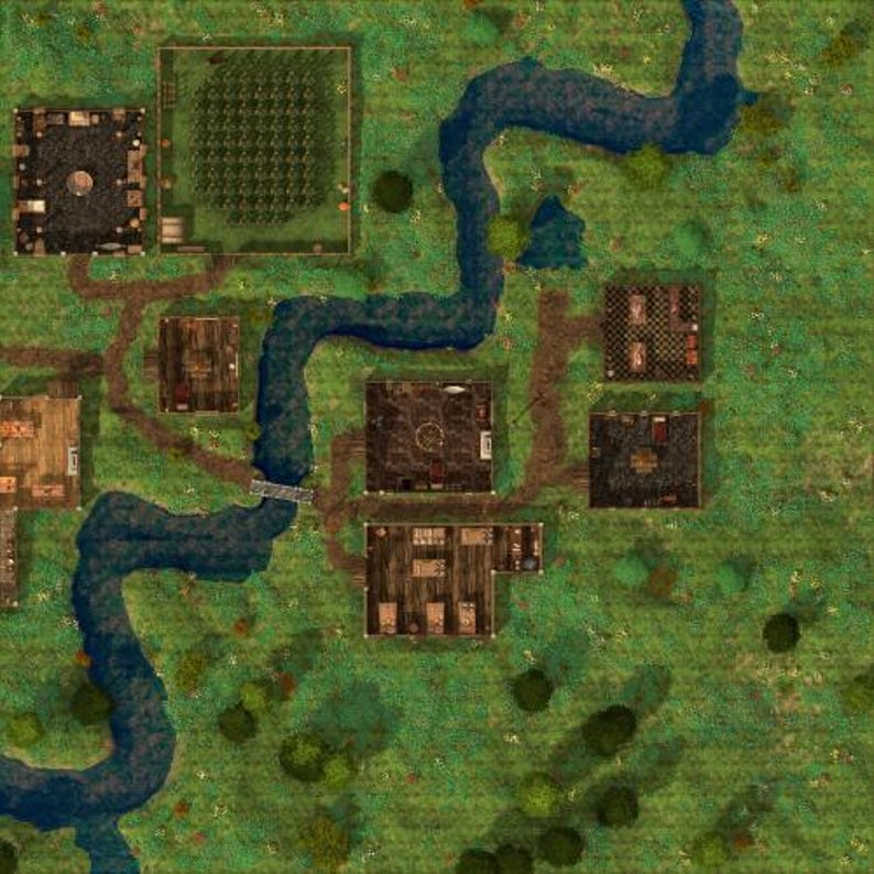 Dnd Village Map - Etsy
