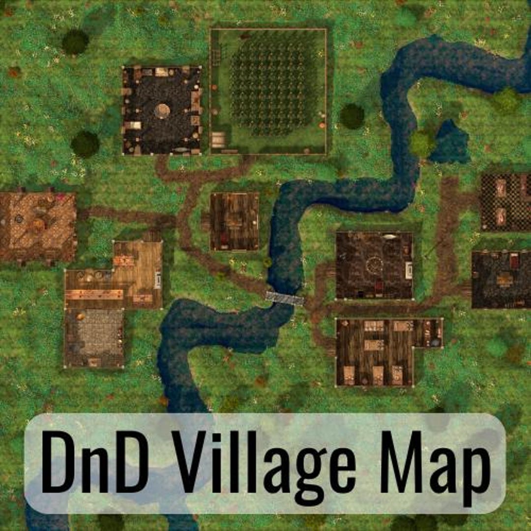 Dnd Village Map - Etsy