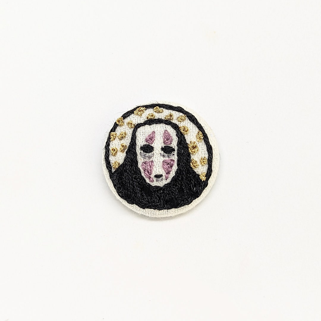 No Face Character Pin miyazaki Ghibli Spirited Away Fan - Etsy