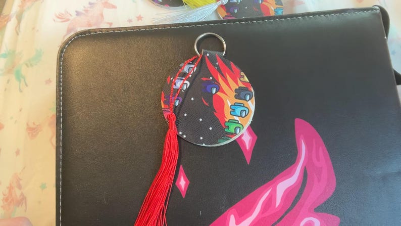 Among Us Keychains Colorful and Made for You! - Etsy