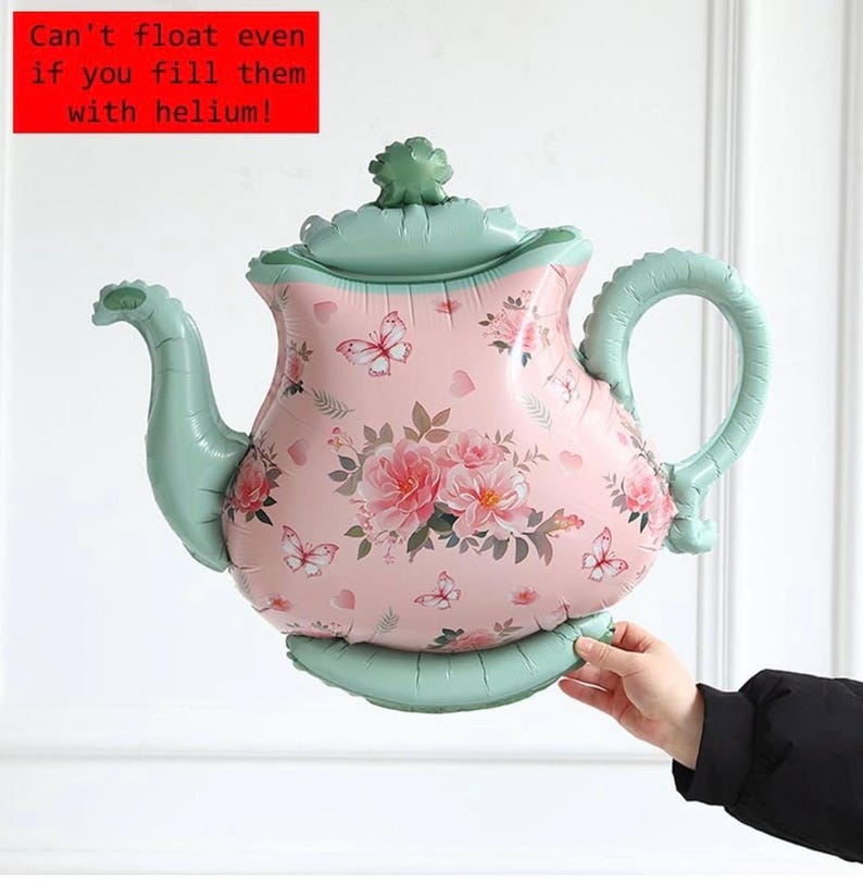 Tea Party Decorations 139pcs Pastel Tea Party Balloon Arch Garland Kit ...