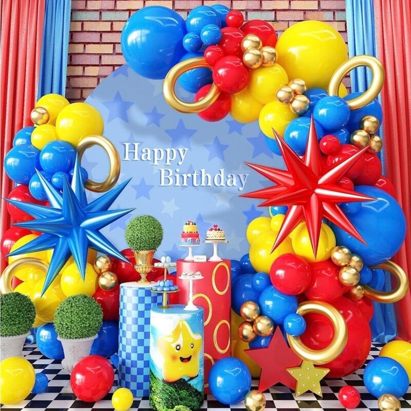 Primary Color Garland - Etsy