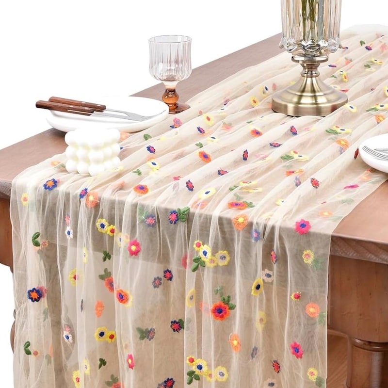 Gauze Table Runner - Etsy