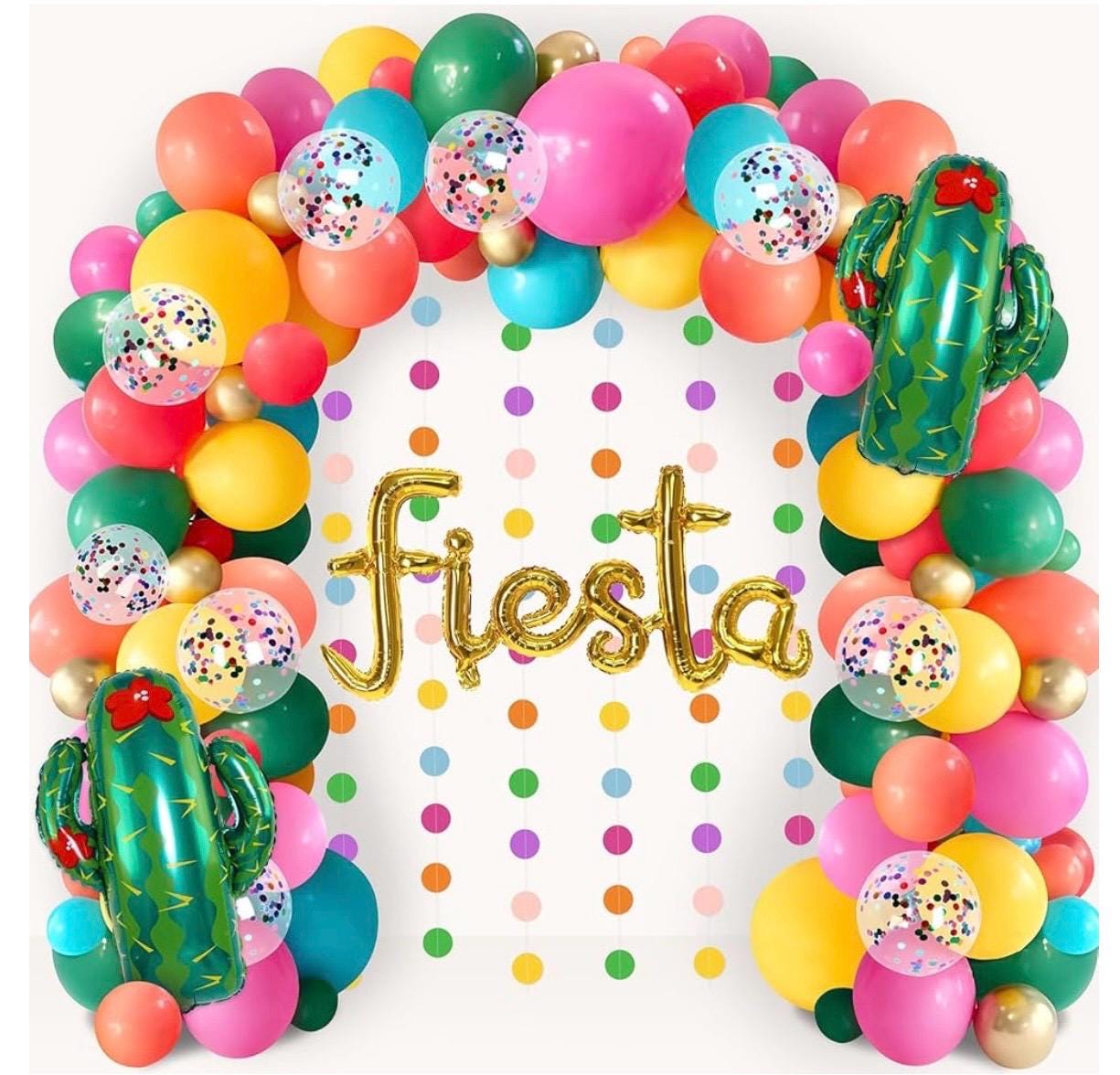 Cinco De Mayo Fiesta Party Decorations - Mexican Themed Balloons ...