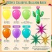 158pcs Mexican Fiesta Balloon Garland Arch Kit With Yellow Hot Pink ...