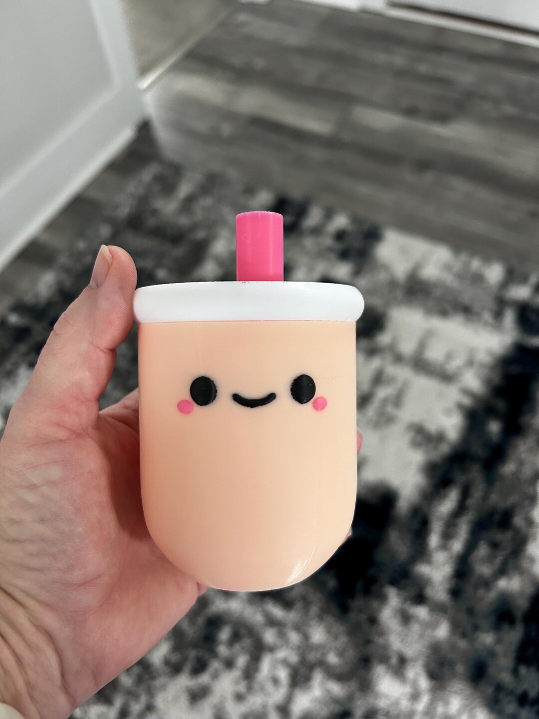 3d Printed Boba Tea Container - Etsy