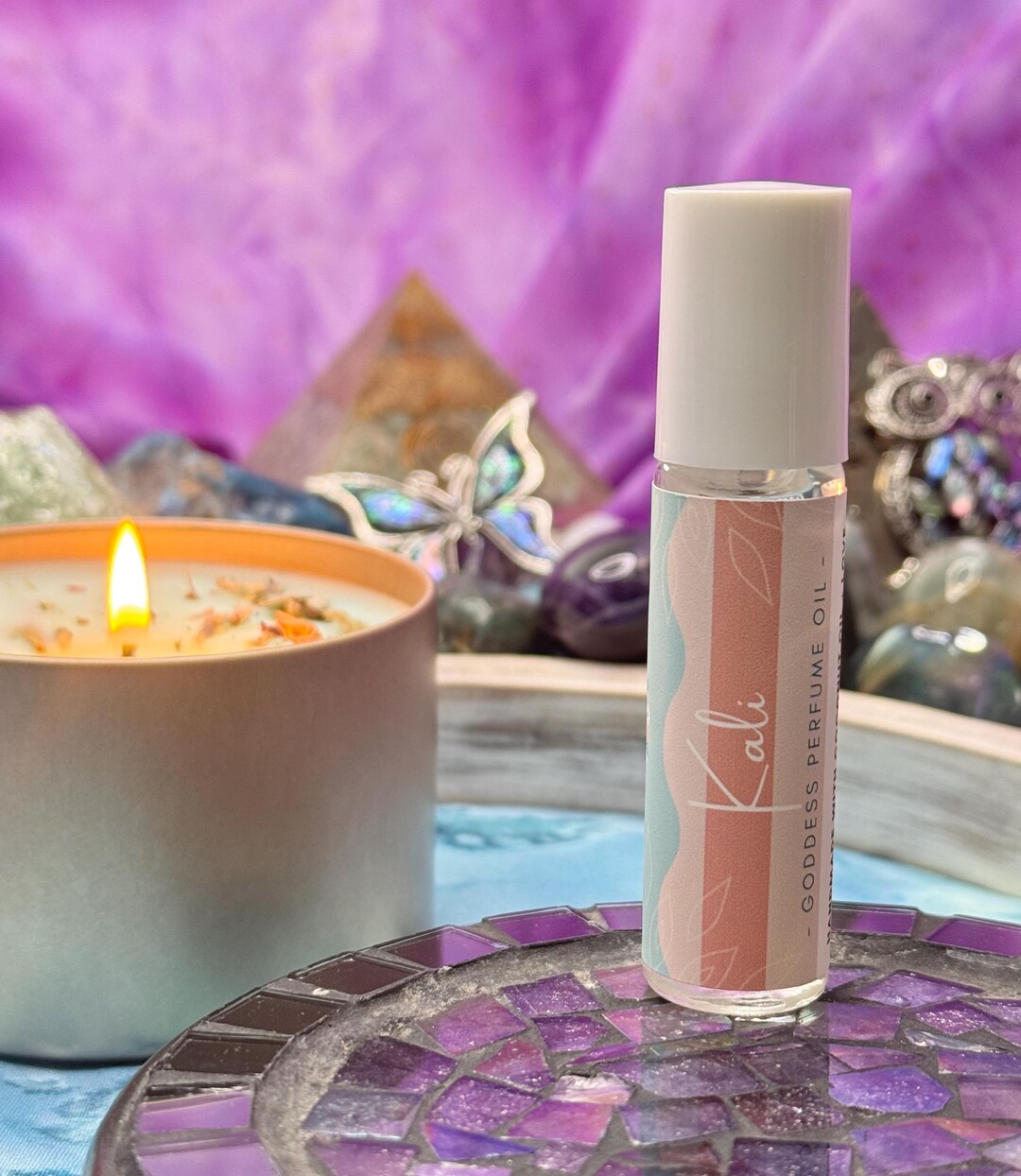 Kali Goddess Perfume Oil - Scented Fragrance Coconut Oil Roller Perfume ...