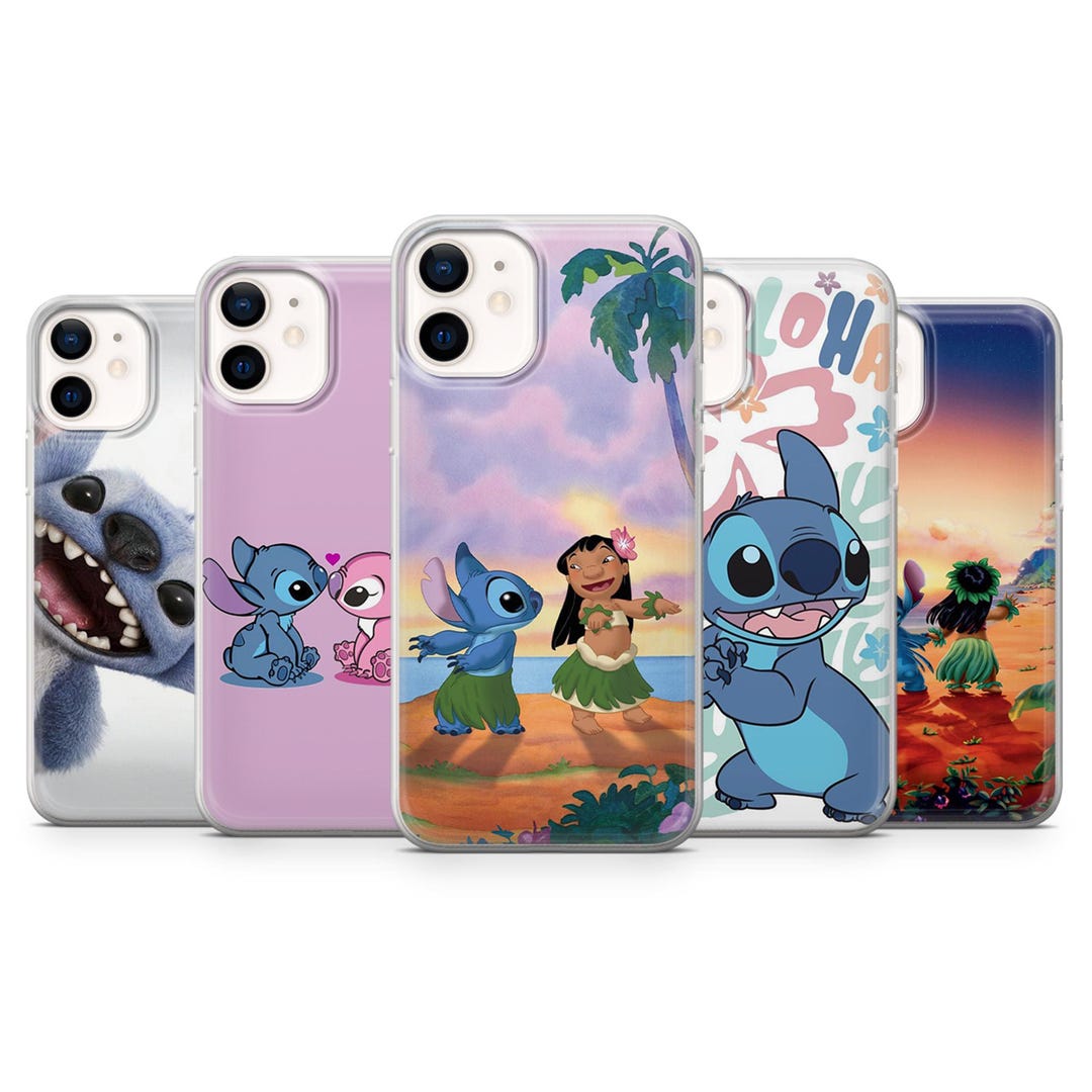 Lilo Stitch Phone Case Ohana Friendship Cover for iPhone 16, 15, 14, 13 ...