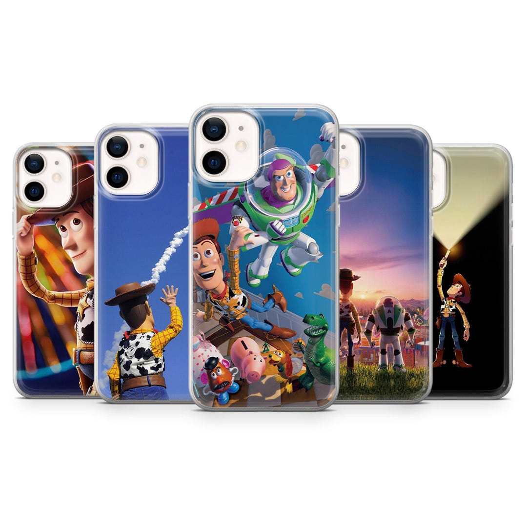 Toy Story Phone Case Woody Pixar Cover for iPhone 16, 15, 14, 13, 12 ...