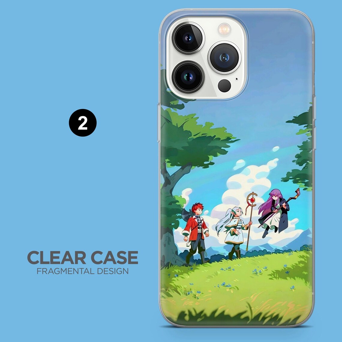 Frieren Phone Case Sousou No Frieren Stark Cover for iPhone 16, 15, 14 ...