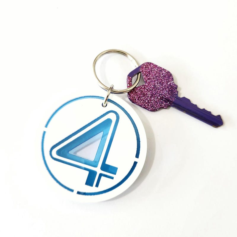 Fantastic Four Keychain - Etsy