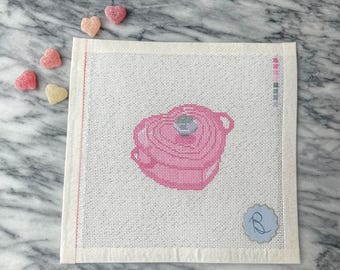 Dutch Oven Needlepoint Canvas - Customizable - Etsy