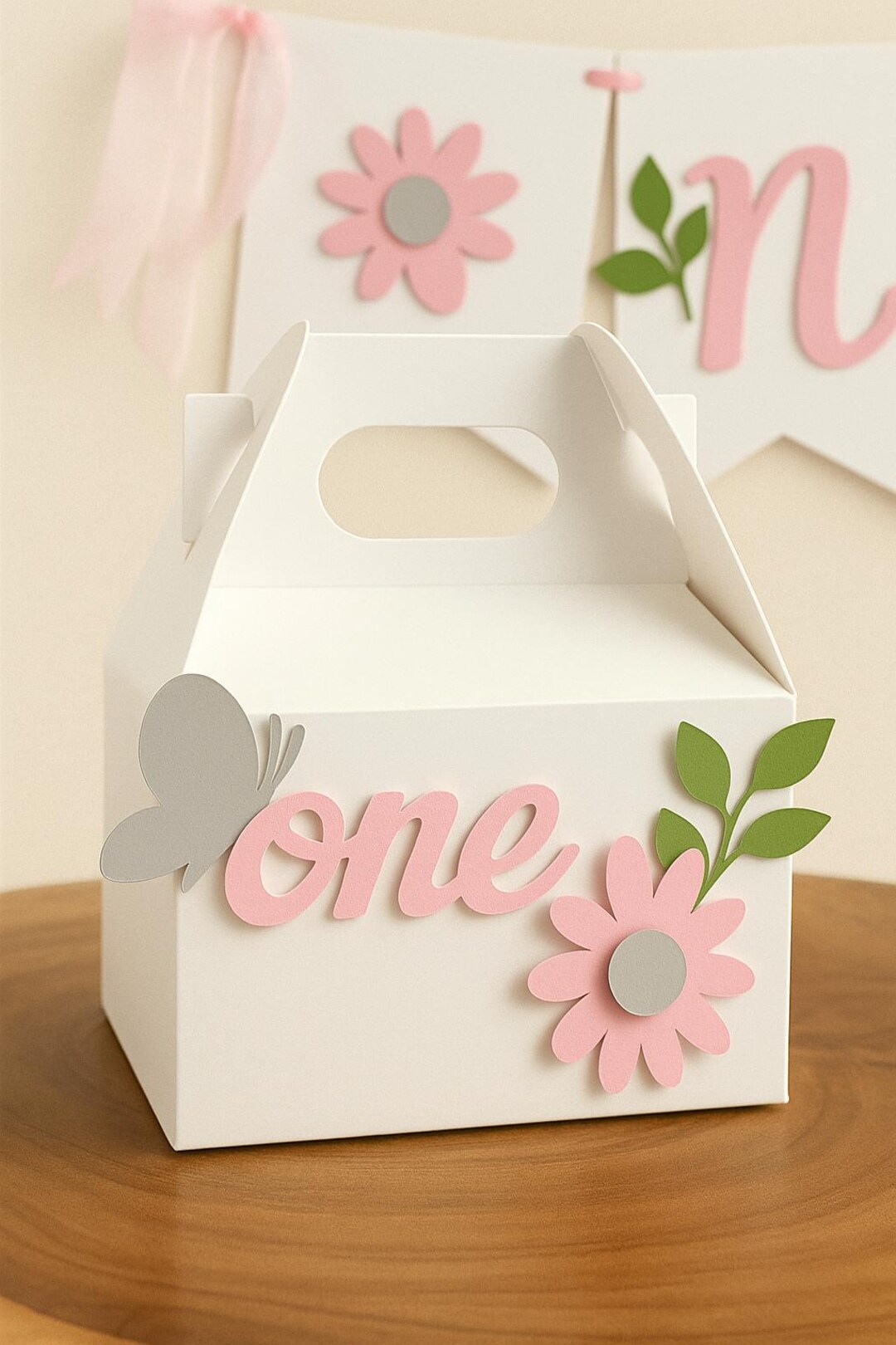 Mini Daisy Birthday Box, Mini Box for Candy or Party Favors. - Etsy