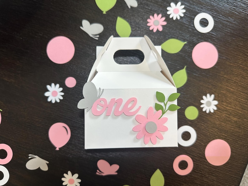 Mini Daisy Birthday Box, Mini Box for Candy or Party Favors. - Etsy