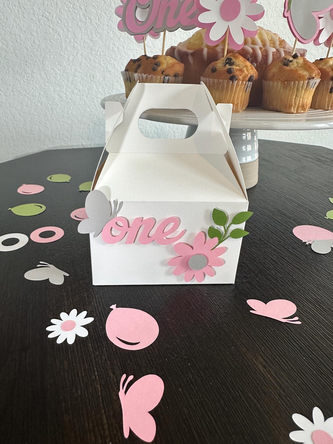 Mini Daisy Birthday Box, Mini Box for Candy or Party Favors. - Etsy