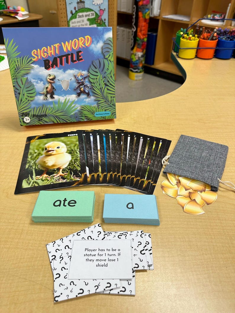 Sight Word Battle: Educational Learning Game. Levels Pre-kindergarden ...