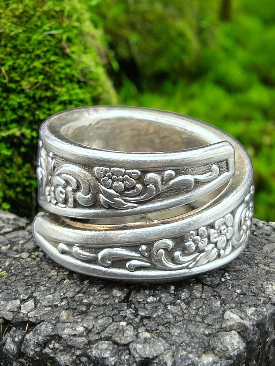 Spoon Ring | 1969 Tangier | Vintage Silver Jewelry | Unique Gift for ...
