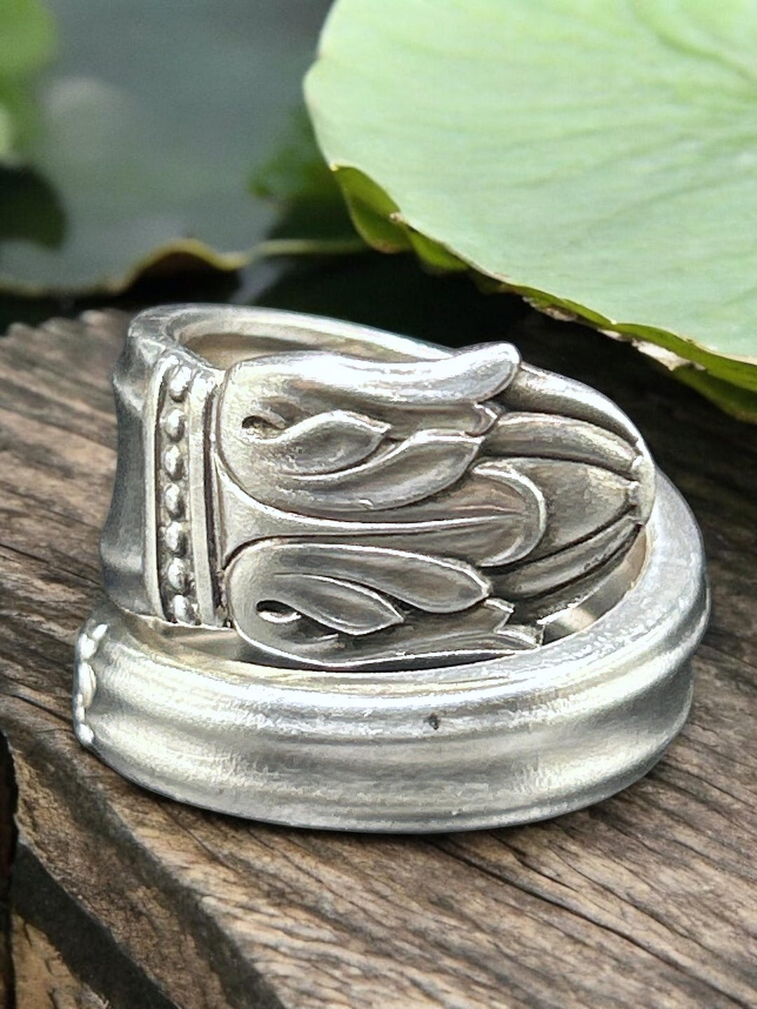 Handmade Spiral Spoon Ring: 1938 Danish Princess Silverware - Etsy