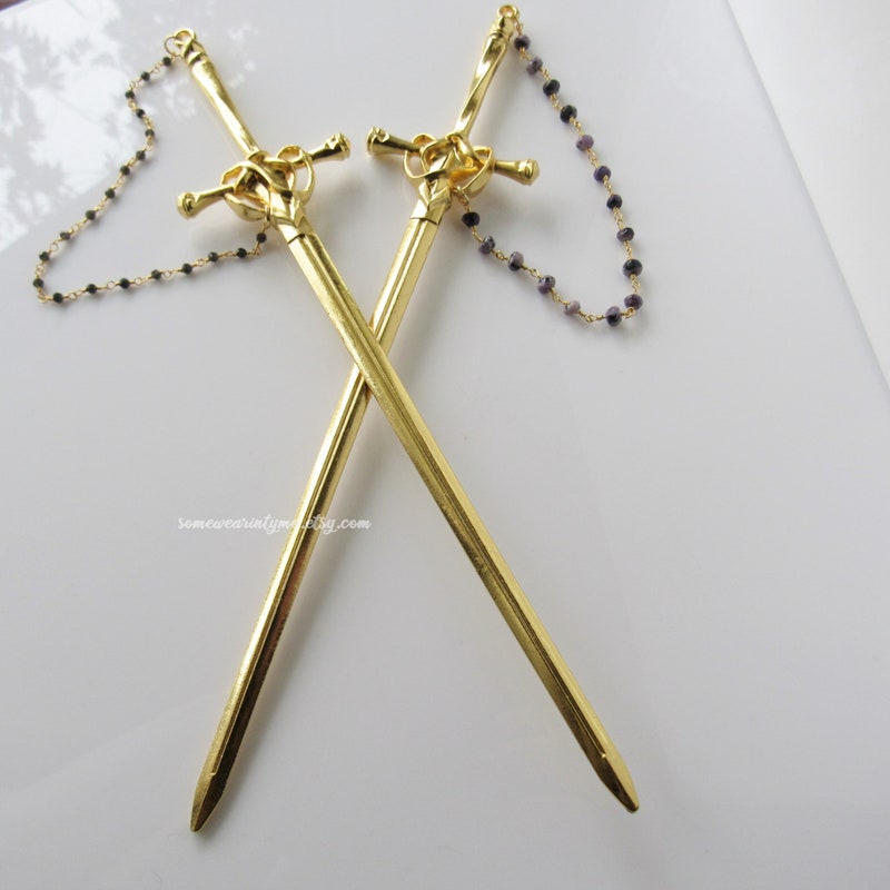 Sword Hair Stick - Etsy