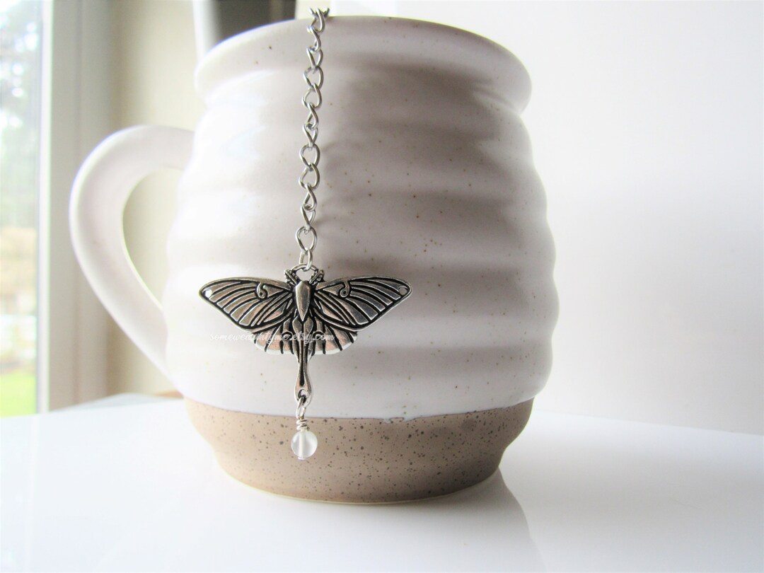 Moth Tea Steeper, Stainless Steel Tea Infuser, Loose Leaf Tea Ball ...