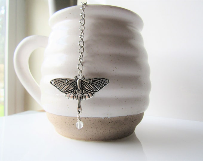 Moth Tea Steeper Stainless Steel Tea Infuser Loose Leaf Tea - Etsy