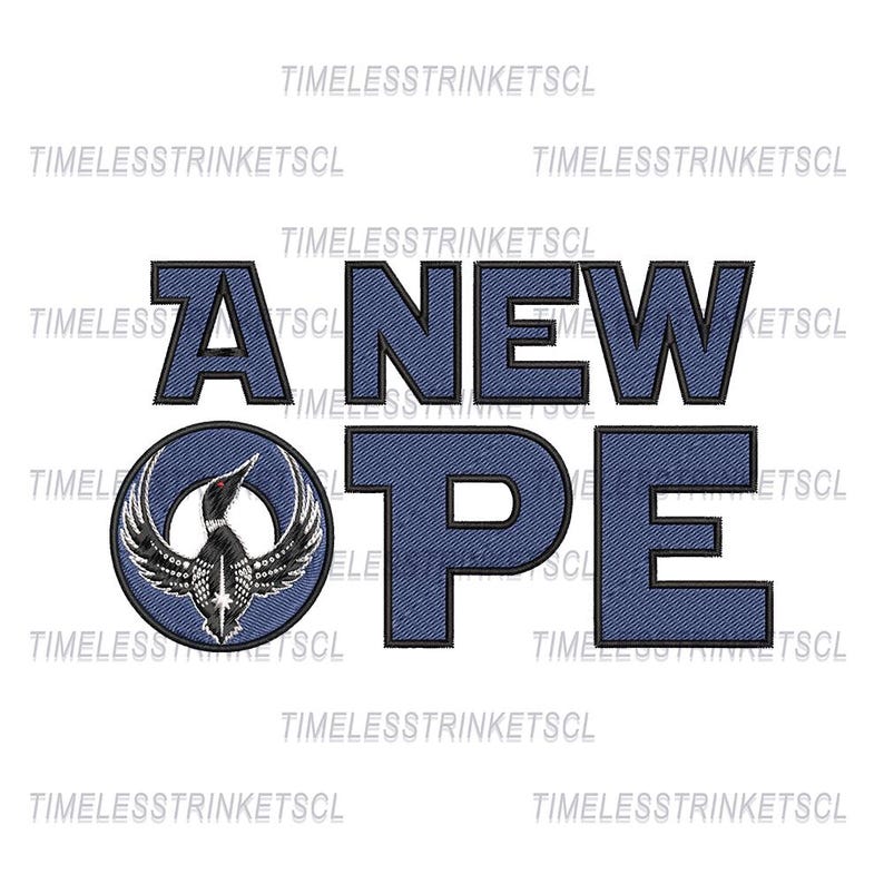 A New Ope - Minnesota Rebel Alliance Loon Embroidery Design, Instant ...