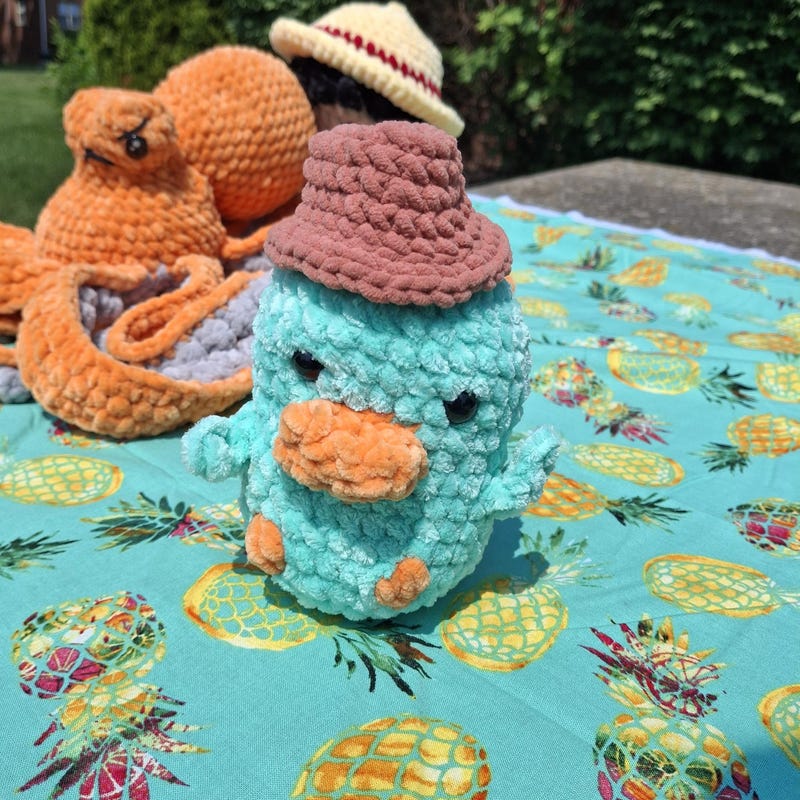 Perry the Platypus Hat - Etsy