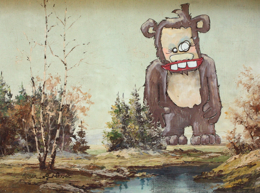 Sassysquatch 8.5 X 11 Monster Print - Etsy