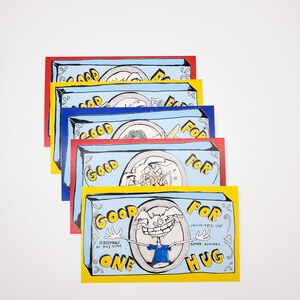 Illustrated Gift Coupons, Pack of 5 - Good for One Movie, Good for One ...