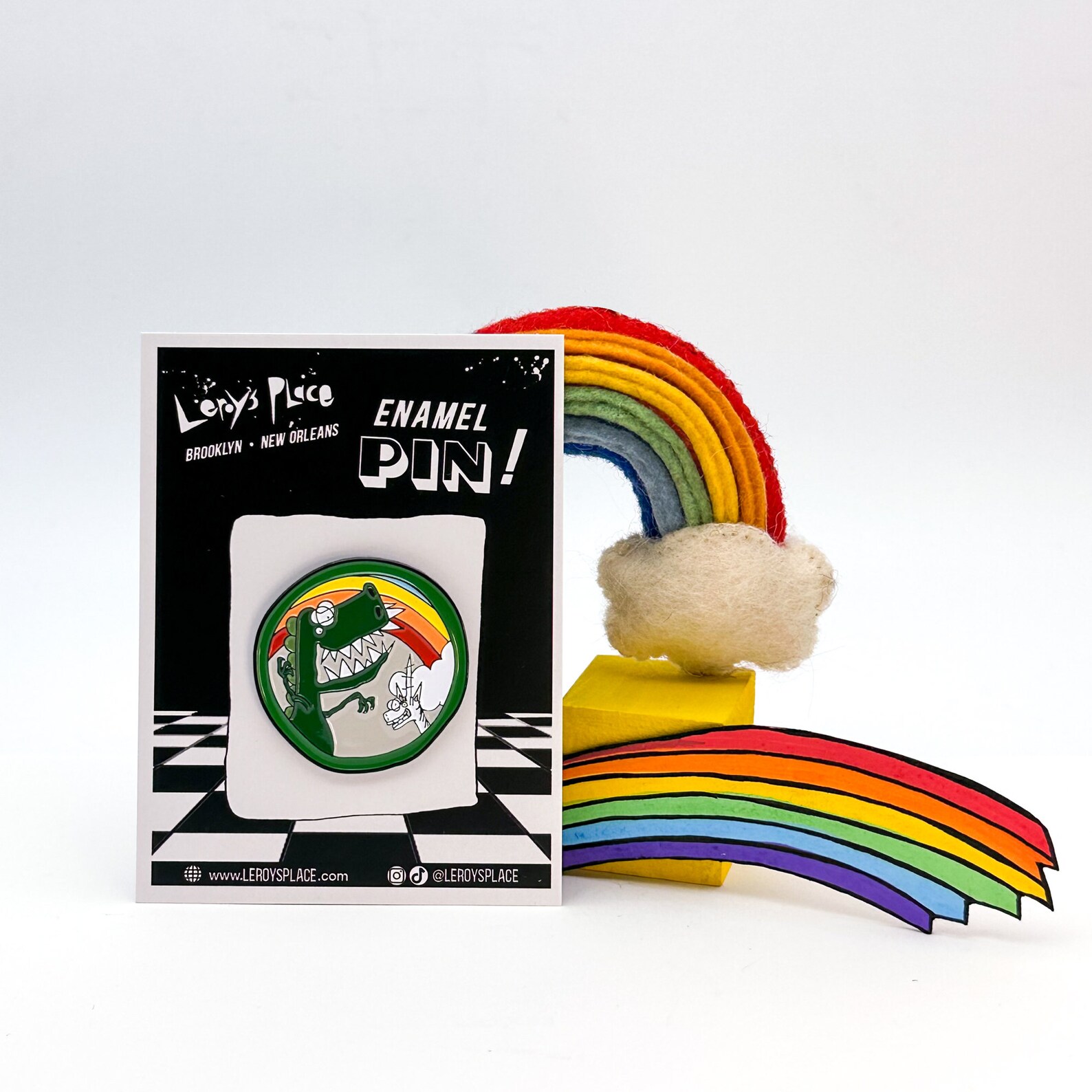 Deluxe Dino and Noodles the Unicorn Unity Pin! - Etsy