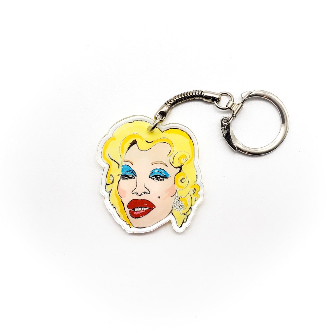 Ms. Amanda Lepore Keychain Drag Icon Club Kids Acrylic - Etsy